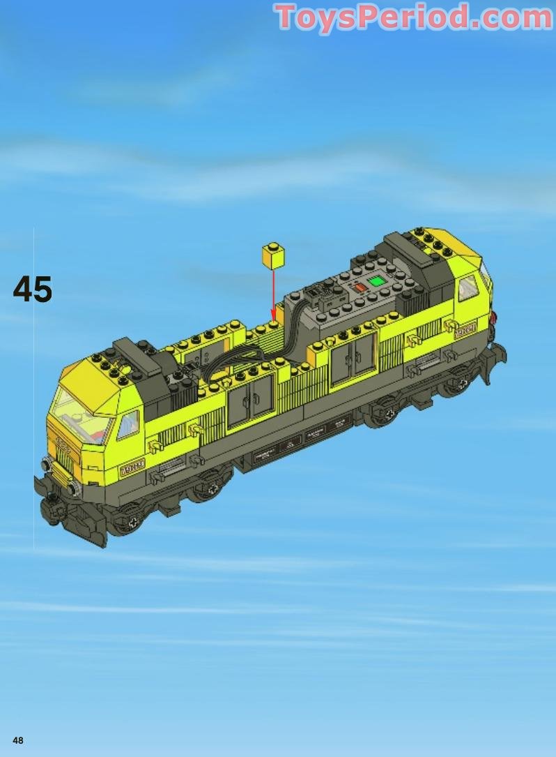 LEGO 7939 Cargo Train Set Parts Inventory and Instructions - LEGO ...