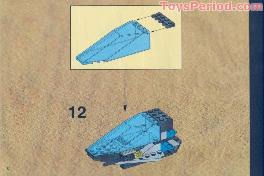 LEGO 1787 Crater Cruiser Instructions and Parts List