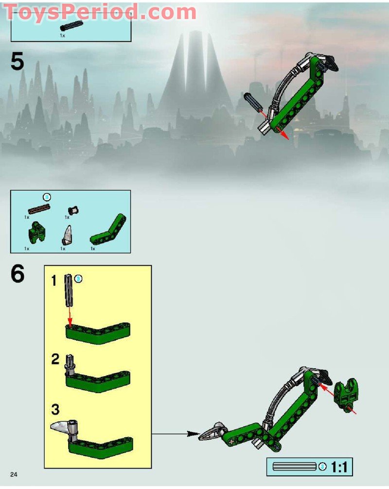 LEGO 10202-2 Ultimate Dume Instructions and Parts List
