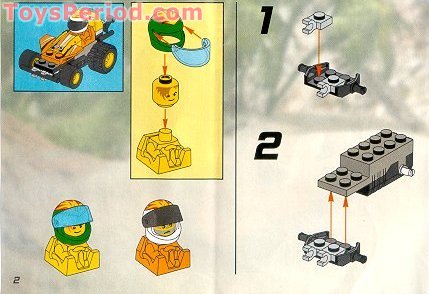 LEGO 4594 Maverick Sprinter and Hot Arrow Instructions and Parts List