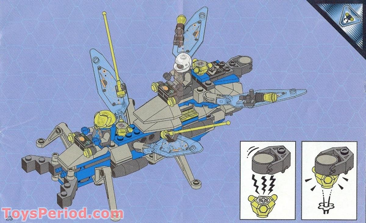 LEGO 6905 Bi-Wing Blaster Instructions and Parts List