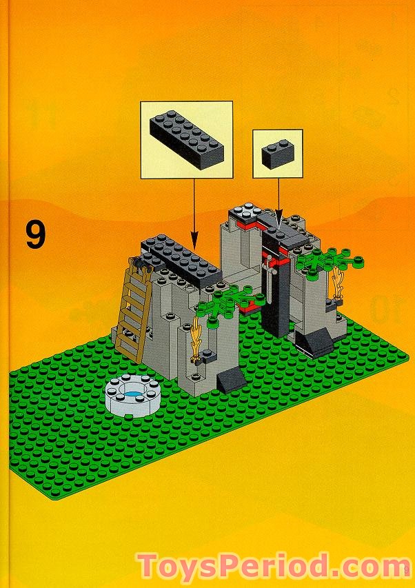 LEGO 6046 Hemlock Stronghold Instructions and Parts List