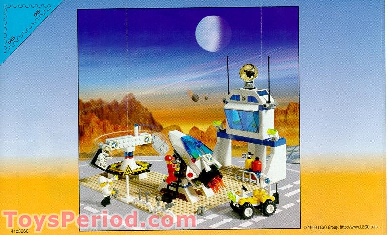 LEGO 6455 Space Simulation Station Instructions and Parts List