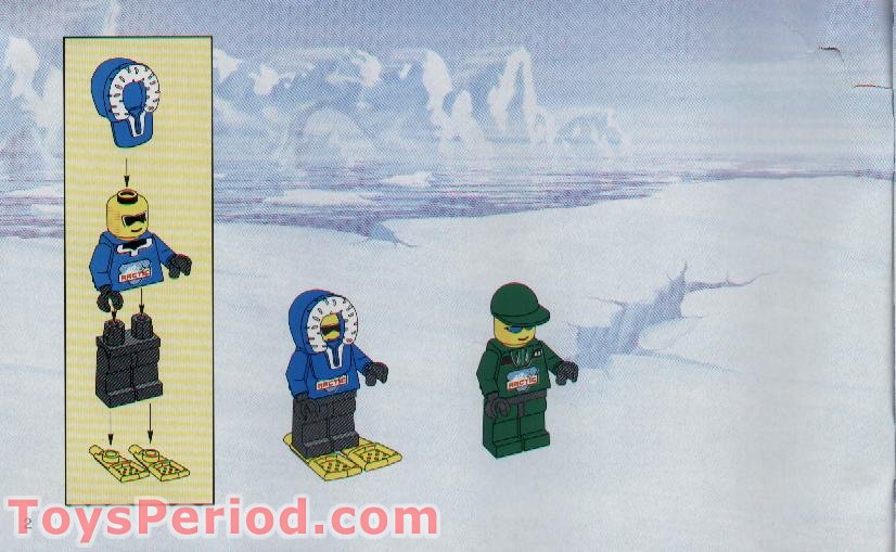 LEGO 6573 Arctic Expedition Instructions and Parts List