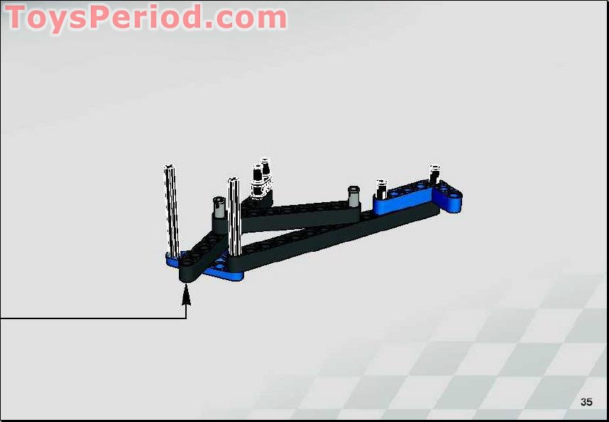 LEGO 8646 Speed Slammer Bike Instructions and Parts List