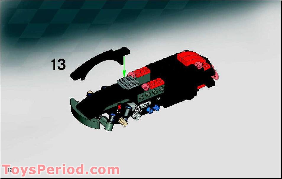 LEGO 8669 Fire Spinner 360 Instructions and Parts List