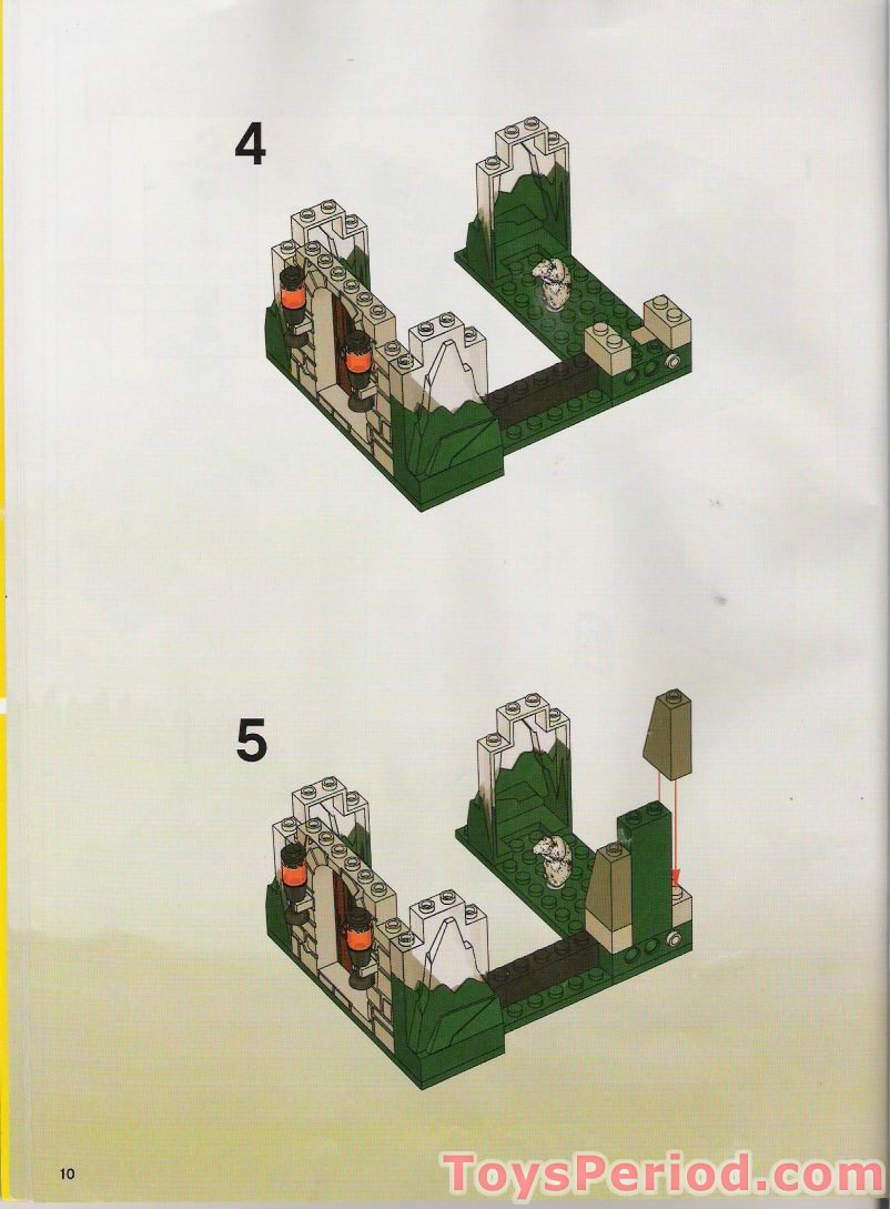 LEGO 8823 Mistlands Tower Instructions and Parts List