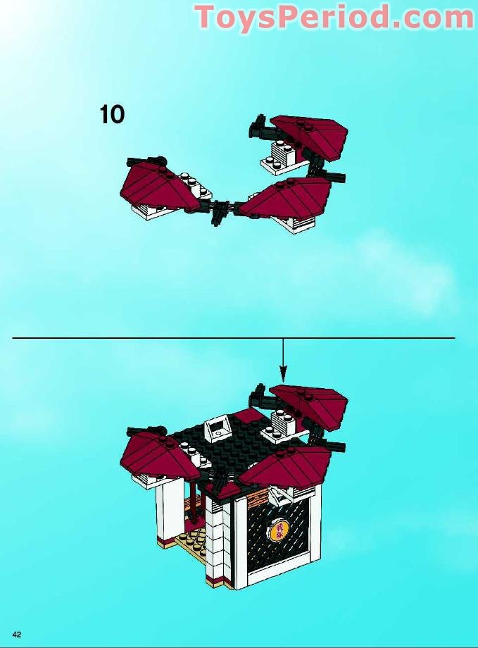 LEGO 8107 Fight for the Golden Tower Instructions and Parts List