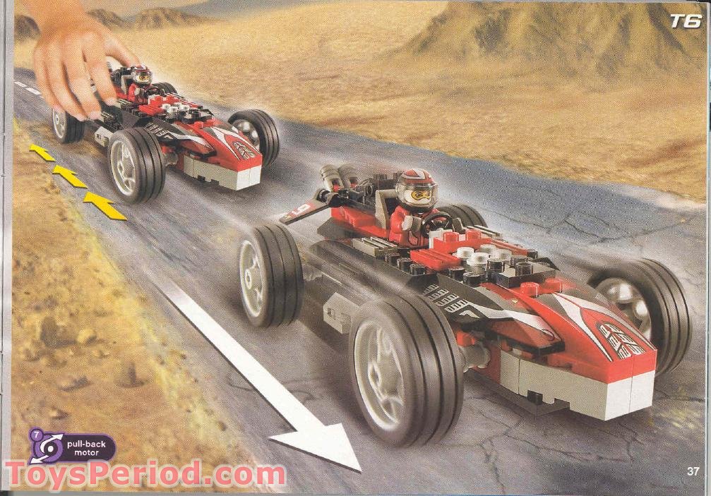 LEGO 8357 Zonic Strike Instructions and Parts List