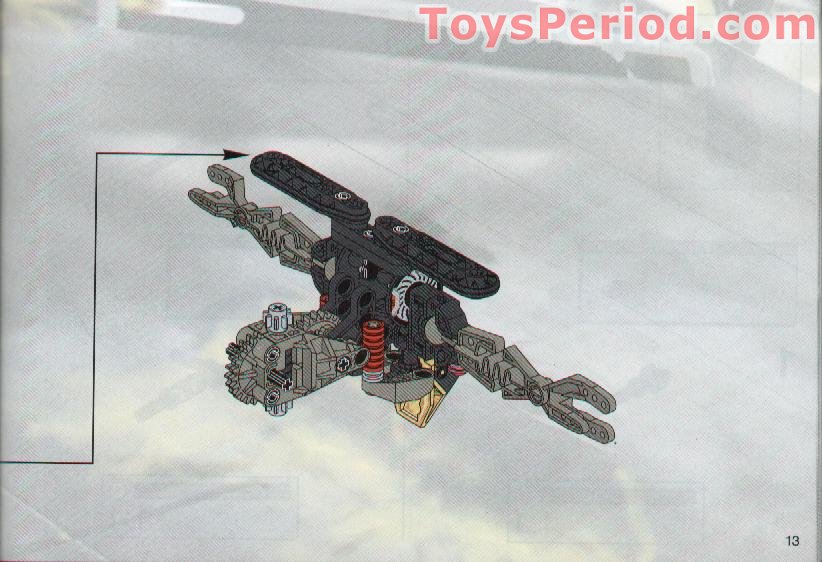 LEGO 8520 Millennium - Millennia Instructions and Parts List