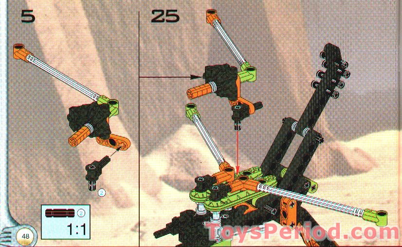 LEGO 8537 Nui-Rama Set Parts Inventory and Instructions - LEGO ...