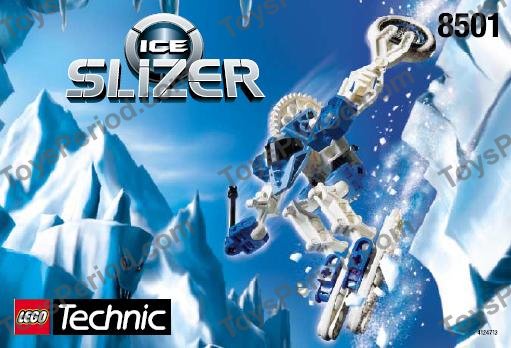 LEGO 8501 Ice Slizer Instructions and Parts List