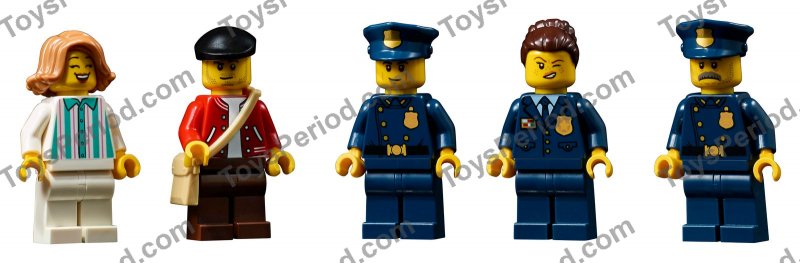 LEGO 10278 Police Station Set Parts List