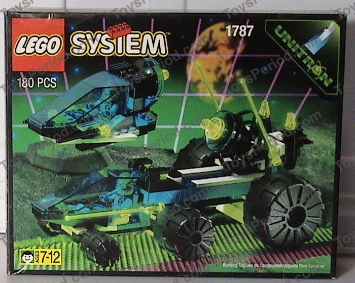 LEGO 1787 Crater Cruiser Instructions and Parts List