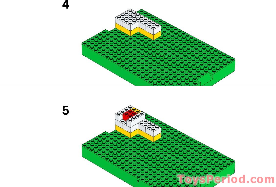 LEGO 5932 My First LEGO Set Instructions and Parts List