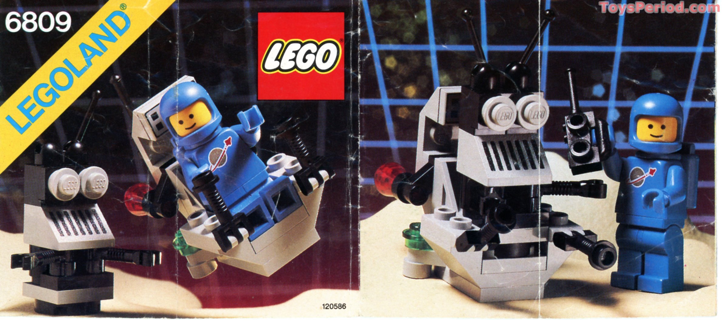 LEGO 6809 XT-5 and Droid Instructions and Parts List