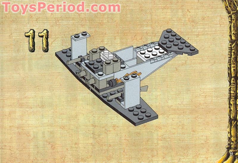 LEGO 5928 Bi-Wing Baron Instructions and Parts List