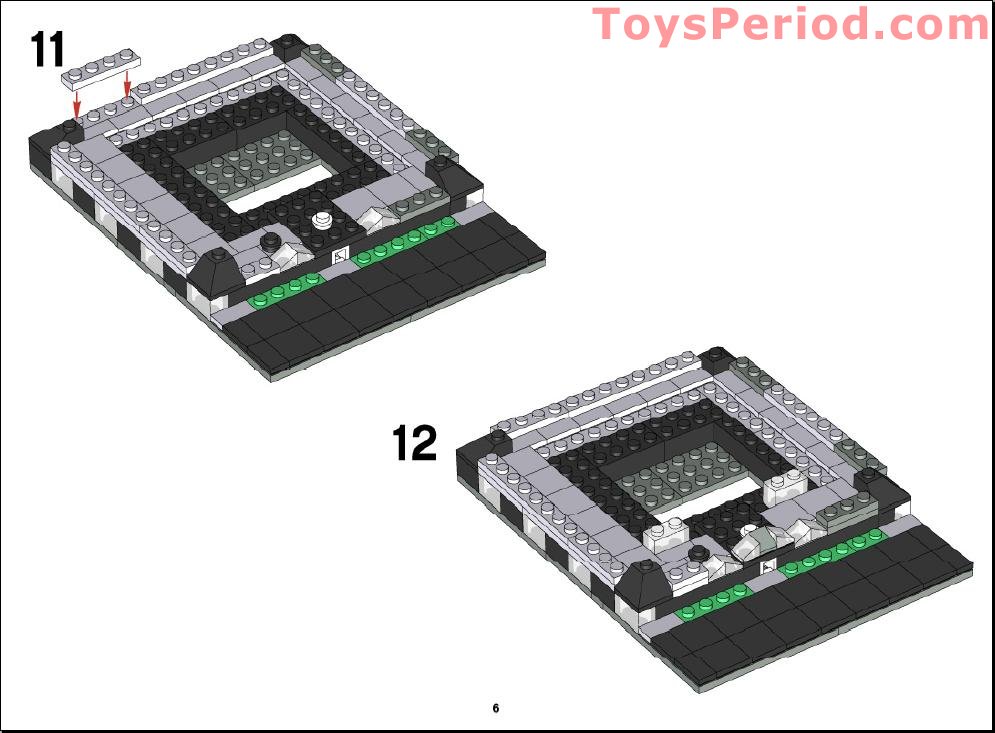 LEGO 5526 Skyline Instructions and Parts List