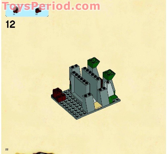 LEGO 6253 Shipwreck Hideout Instructions and Parts List