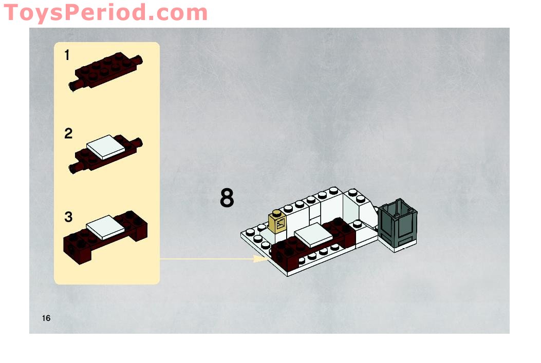 LEGO 7749 Echo Base Instructions and Parts List