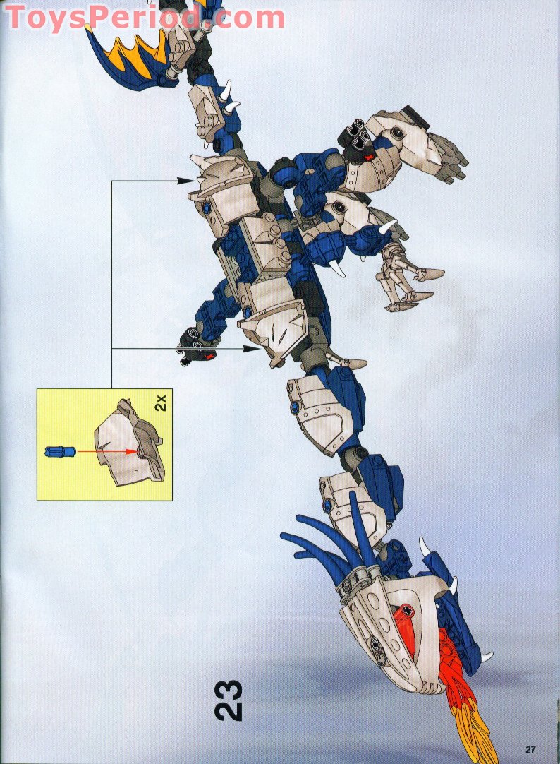 LEGO 7021 Viking Double Catapult Versus Armored Ofnir Dragon ...