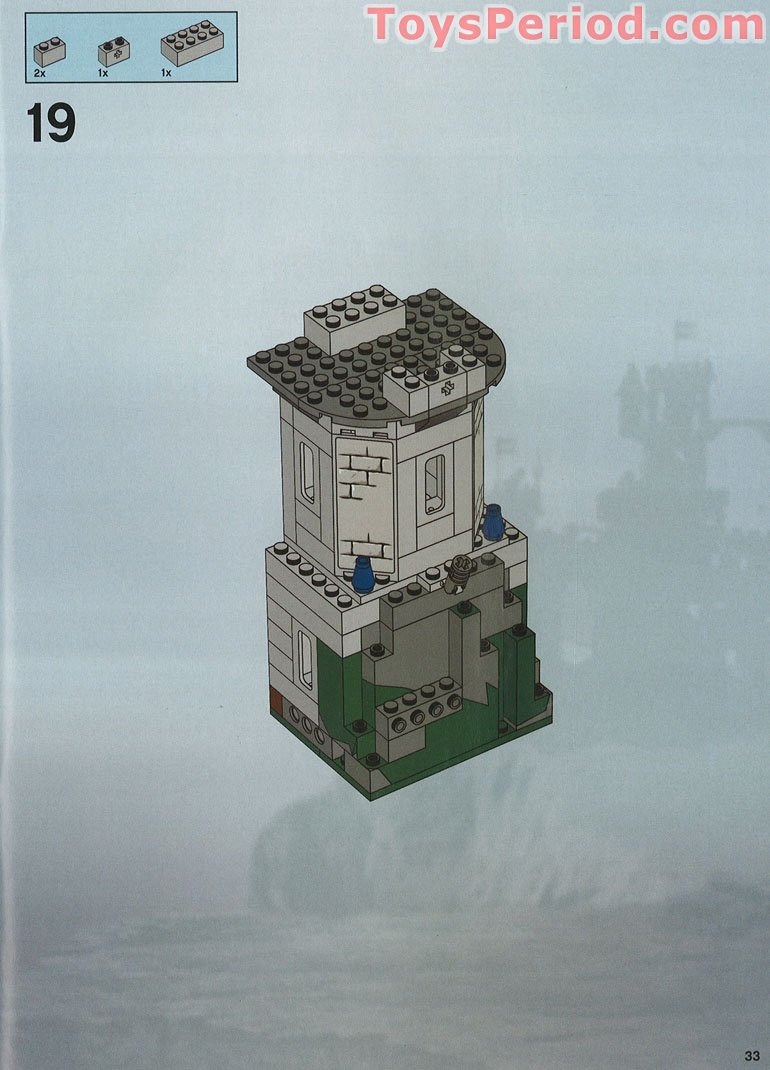 LEGO 7094 King's Castle Siege Instructions and Parts List