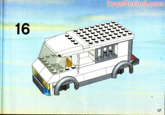 LEGO 7245-2 Prisoner Transport - Blue Sticker Version Instructions and ...