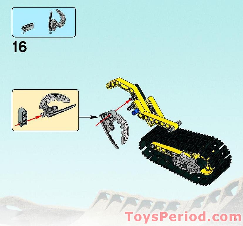 LEGO 8992 Cendox V1 Instructions and Parts List