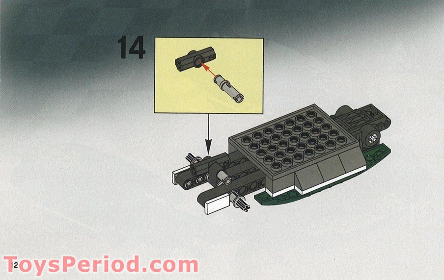 LEGO 8138 Phantom Crasher Instructions and Parts List