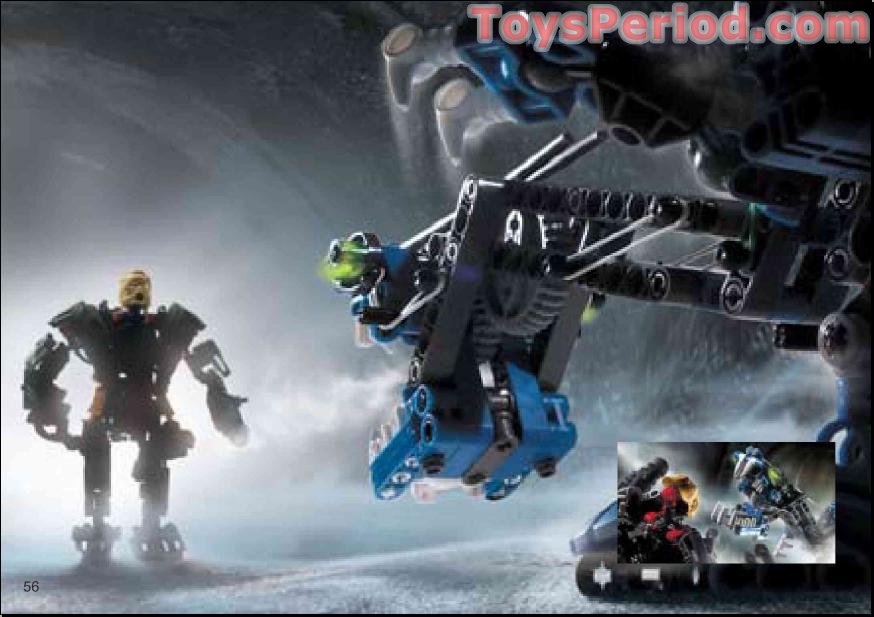 LEGO 8556 Boxor Instructions and Parts List