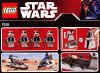 LEGO 7668 Rebel Scout Speeder Instructions and Parts List