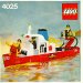 LEGO 4025 Fire Boat Instructions and Parts List