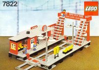LEGO 7822 Railway Station Instructions and Parts List