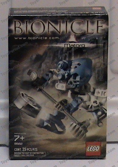 LEGO 8582 Matoro Instructions and Parts List