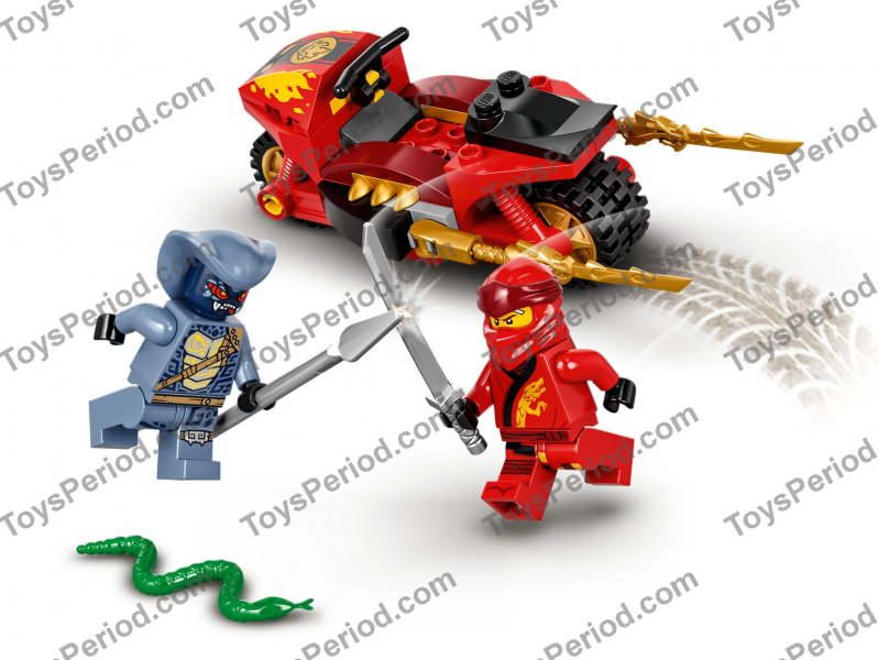 LEGO 71734 Kai's Blade Cycle Set Parts List