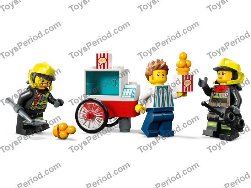LEGO 60375 Fire Station and Fire Truck Set Parts List