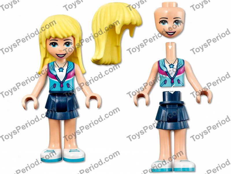 LEGO 41681 Forest Camper Van and Sailboat Set Parts List