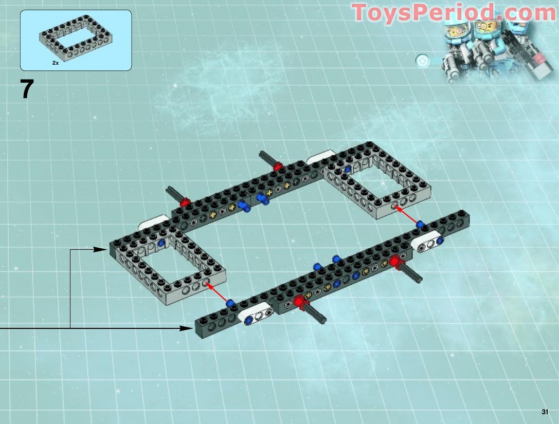 LEGO 70709 Galactic Titan Instructions and Parts List