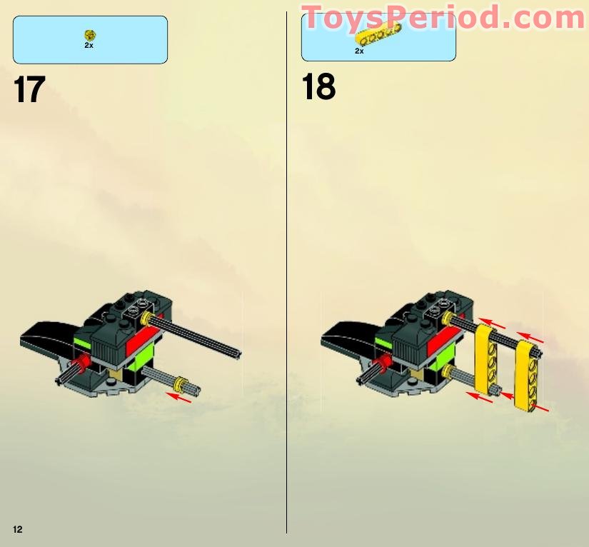 LEGO 9443 Rattlecopter Instructions and Parts List