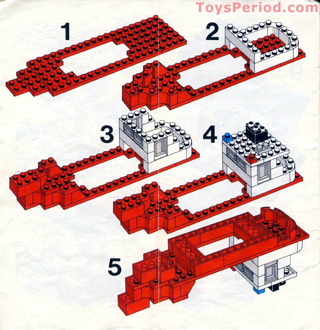 LEGO 364 Harbour Scene Instructions and Parts List