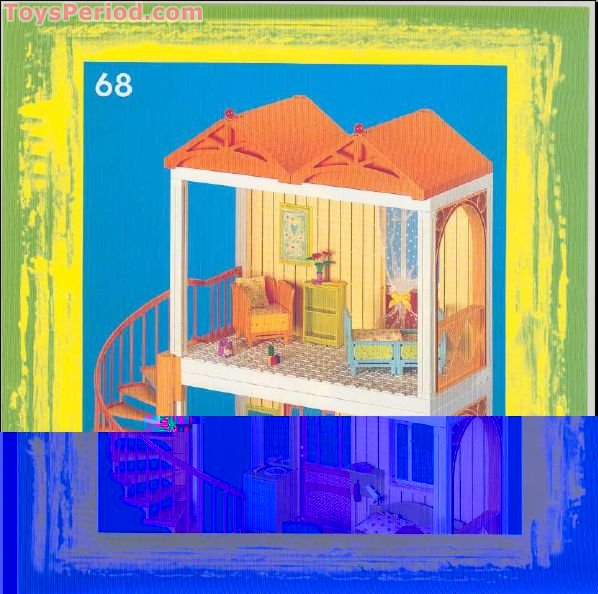 LEGO 3119 Sunshine Home Instructions and Parts List