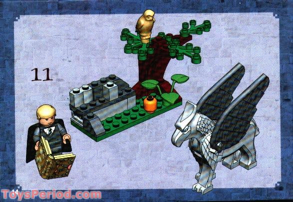 LEGO 4750 Draco's Encounter with Buckbeak Instructions and Parts List