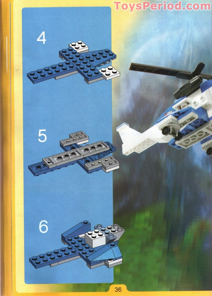 LEGO 4098 High Flyers Instructions and Parts List