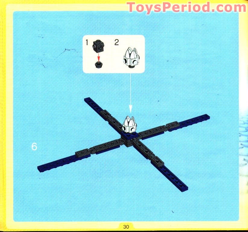 LEGO 4506 Deep Sea Predators Instructions and Parts List