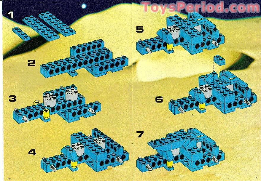 LEGO 6926 Mobile Recovery Vehicle Instructions and Parts List