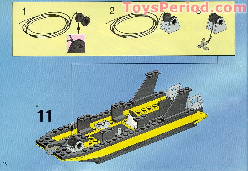 LEGO 6451 River Response Instructions and Parts List