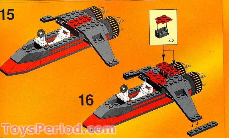 LEGO 6580 Land Jet 7 Instructions and Parts List
