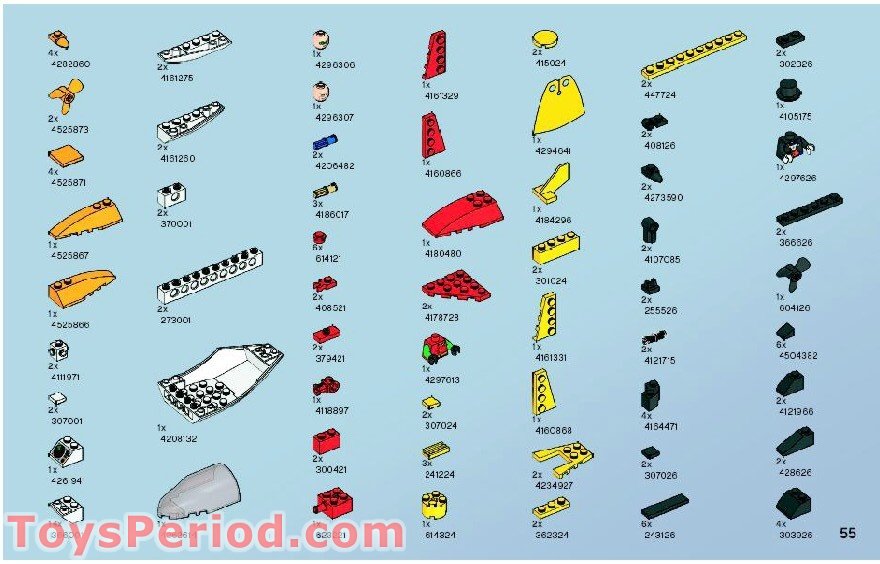 LEGO 7885 Robin's Scuba Jet: Attack of the Penguin Instructions and ...