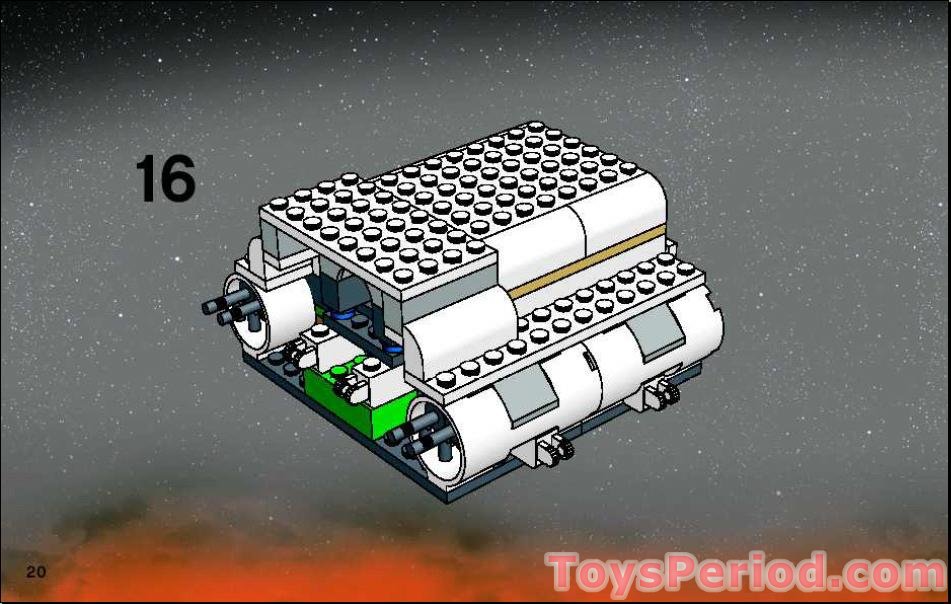LEGO 7264 Imperial Inspection Instructions and Parts List