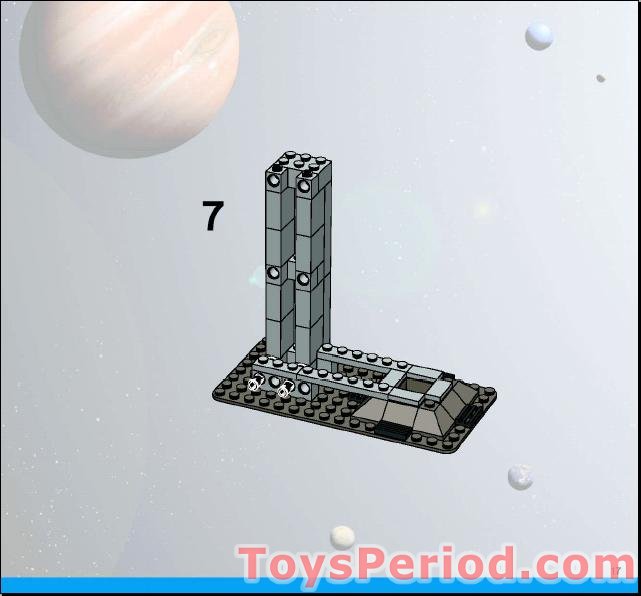 LEGO 7469 Mission to Mars Instructions and Parts List